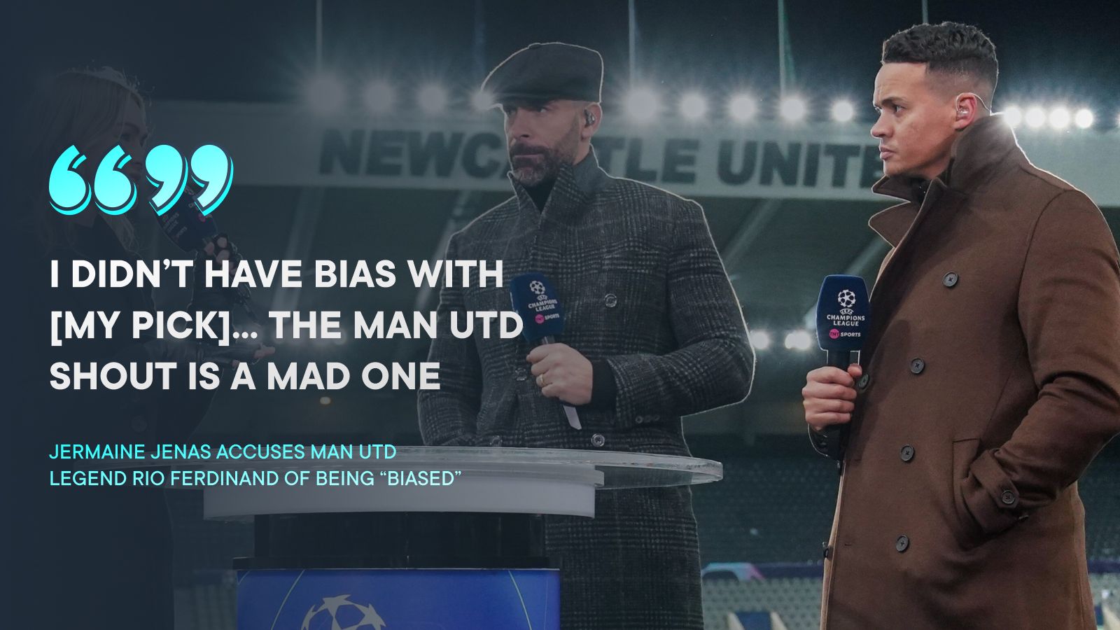 Ferdinand accused of 'bias' over 'mad' Man Utd prediction as pundit ...