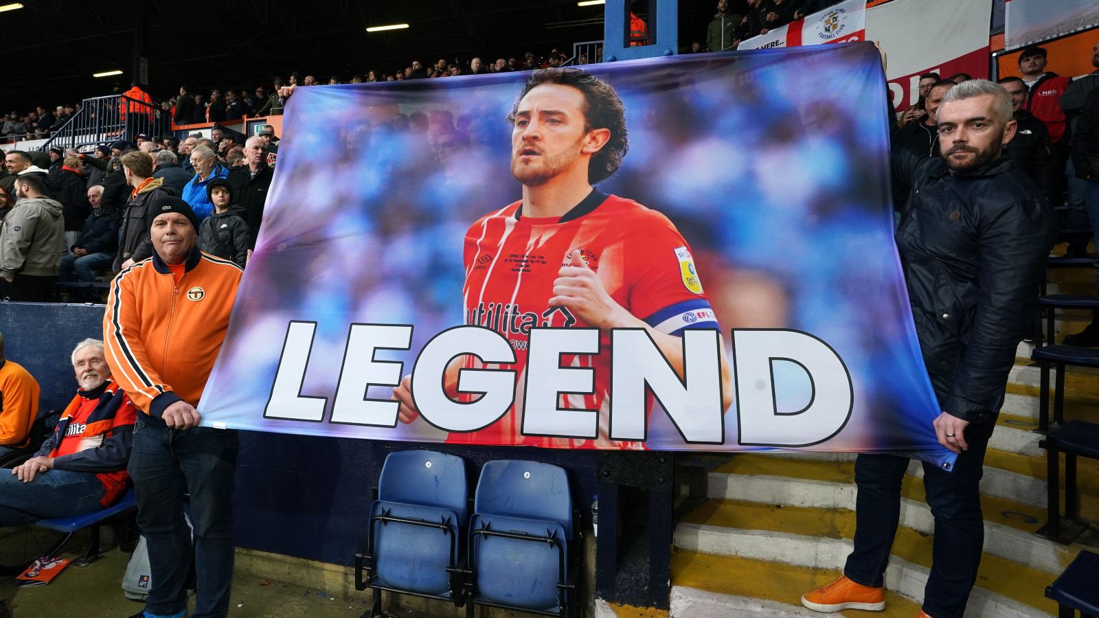 Luton captain Lockyer thanks 'heroes' for 'saving my life' in first ...