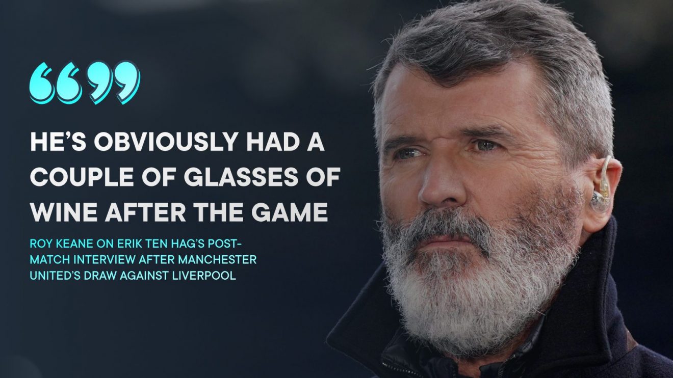 Man Utd 'playing like a small club' as 'grumpy' Keane jokes Ten Hag did ...