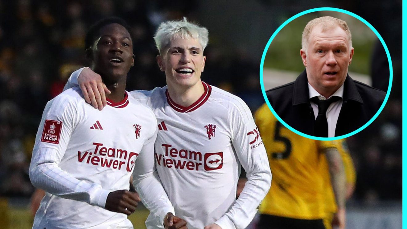 Scholes slams Man Utd pair Mainoo, Garnacho over poor 'standards on the ...