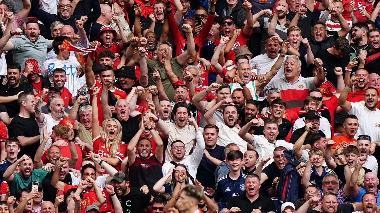 Match-going Man Utd supporters stand up amid influencer noise with ...
