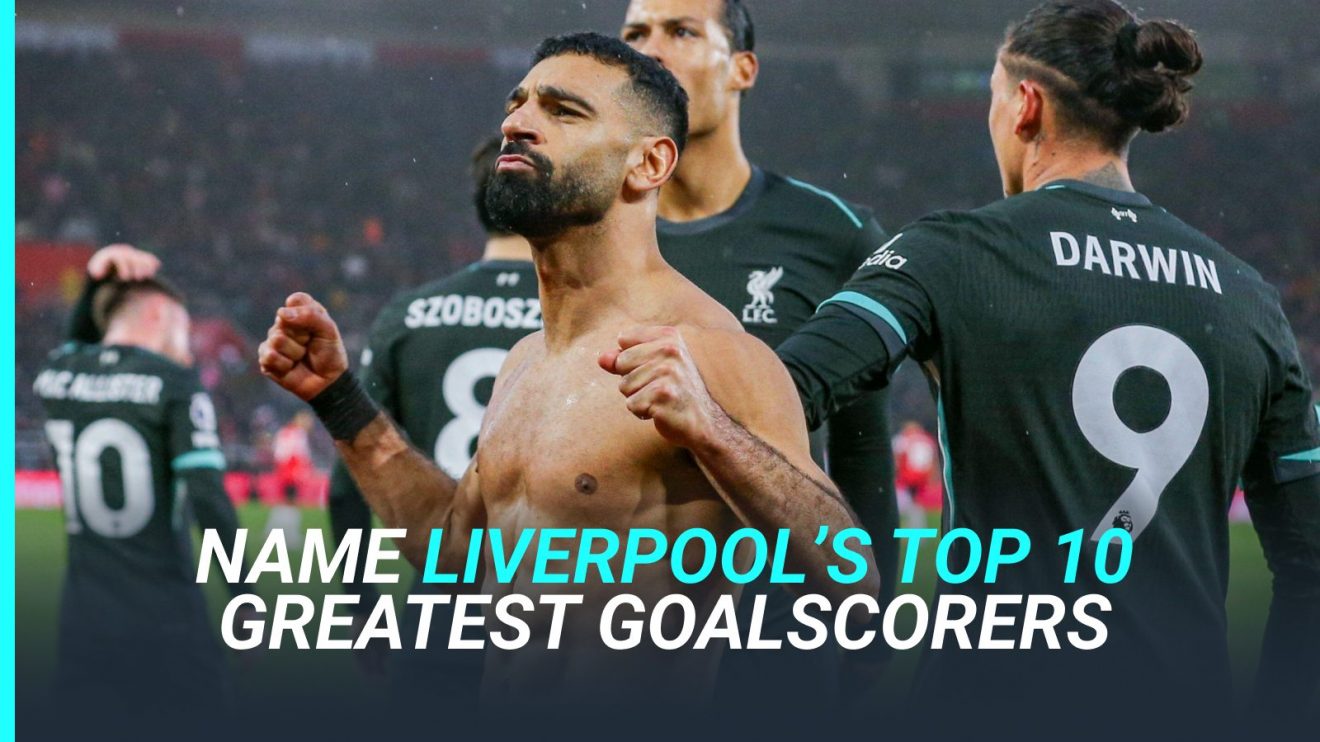Football quiz: Which players join Salah among Liverpool's top 10 ...