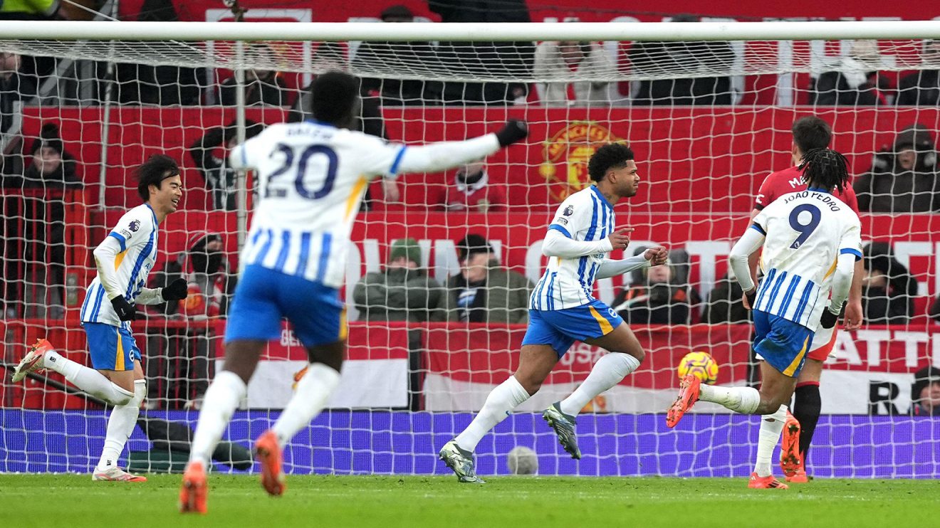 Nimble Brighton show why Manchester United remain anchored to depths ...