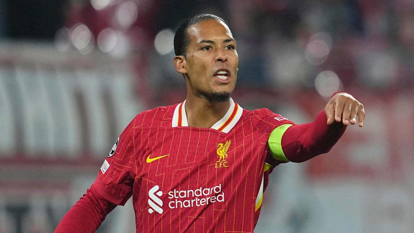 Liverpool: Van Dijk provides contract update as Reds risk out-of ...