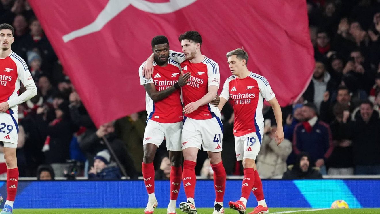 Arsenal 5-1 Man City: Gunners stamp their authority with statement win ...