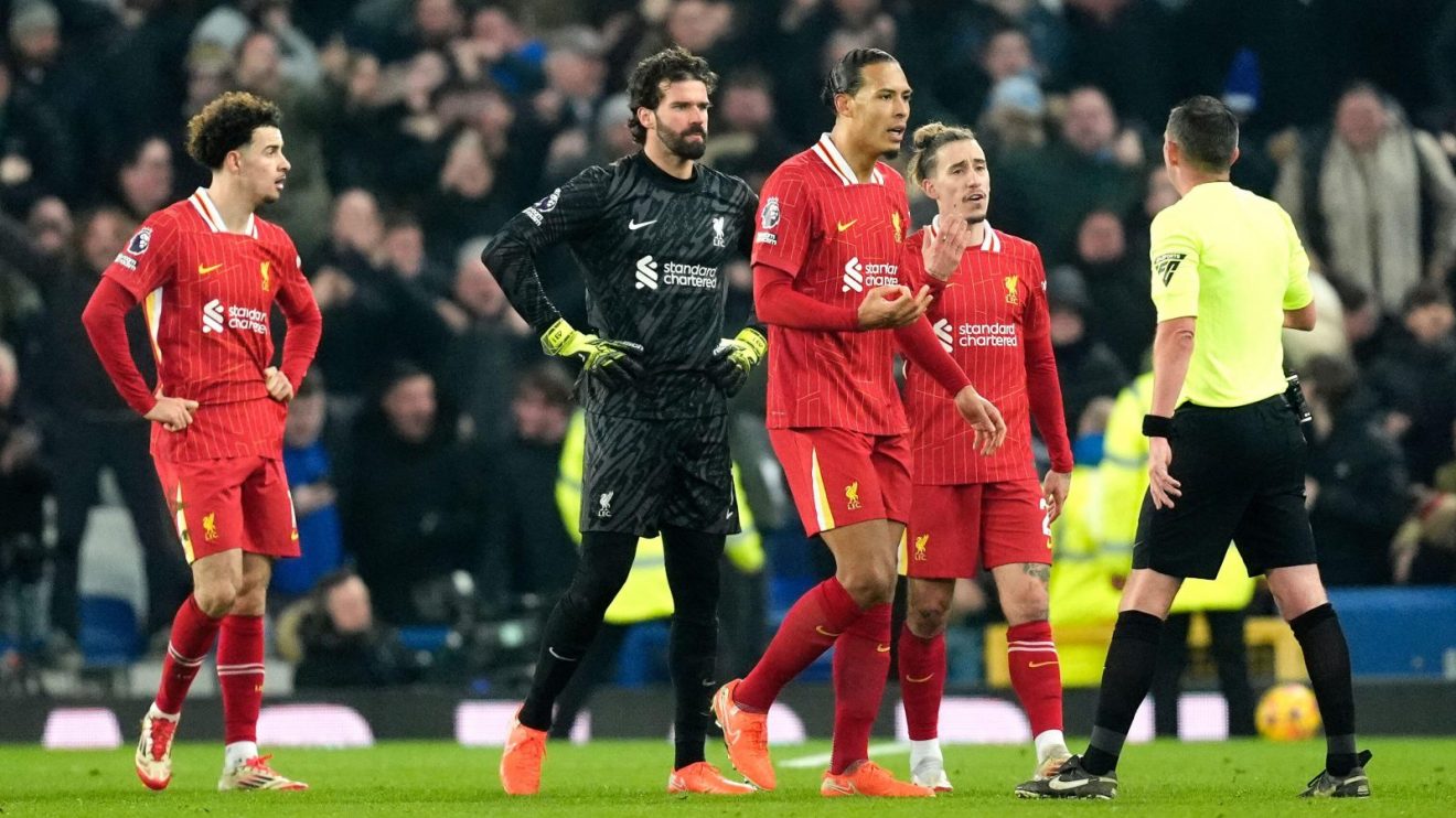 Liverpool 'absolutely robbed' by 'obscenely sh*t' Michael Oliver and VAR