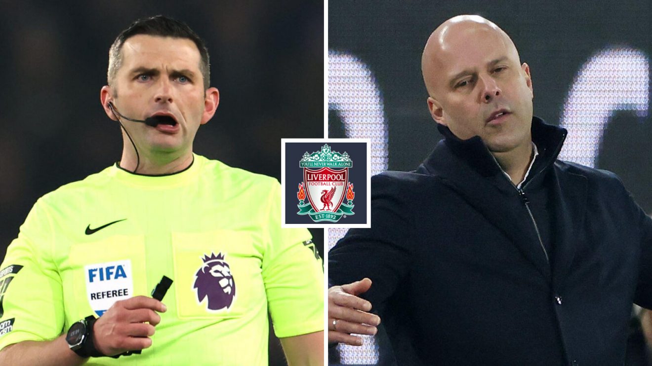 Liverpool: Arne Slot called Michael Oliver 'a f***ing disgrace' in 19 ...