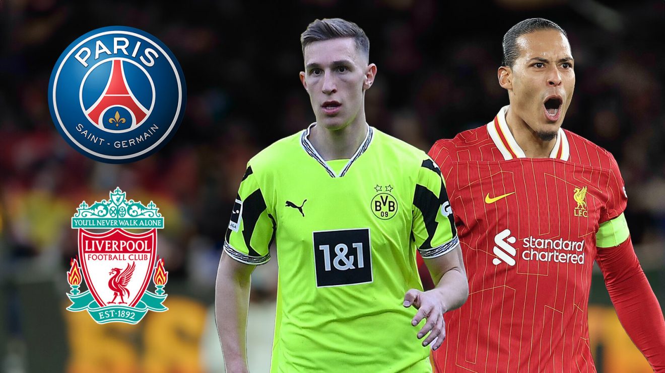 Liverpool line up Van Dijk 'successor' after Reds captain is filmed in ...