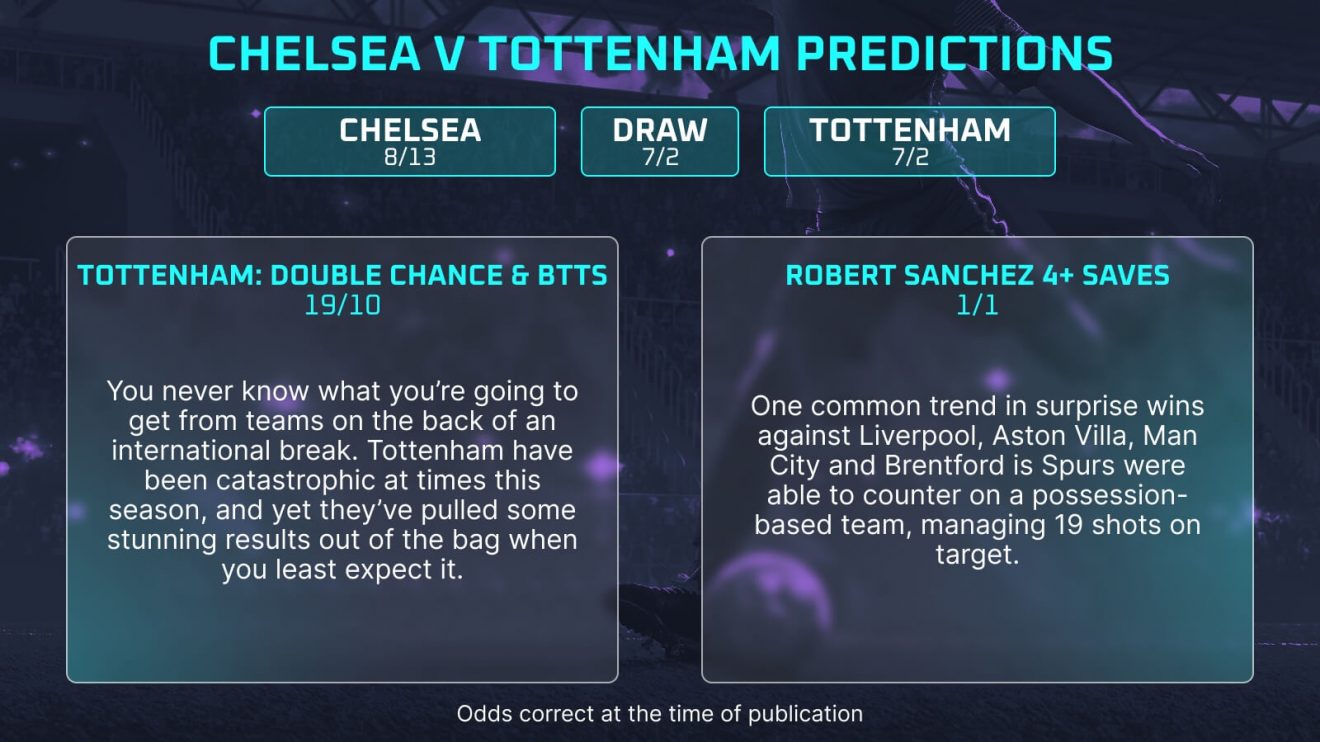 Chelsea vs Tottenham Hotspur prediction, expected line-ups, how to watch and stats
