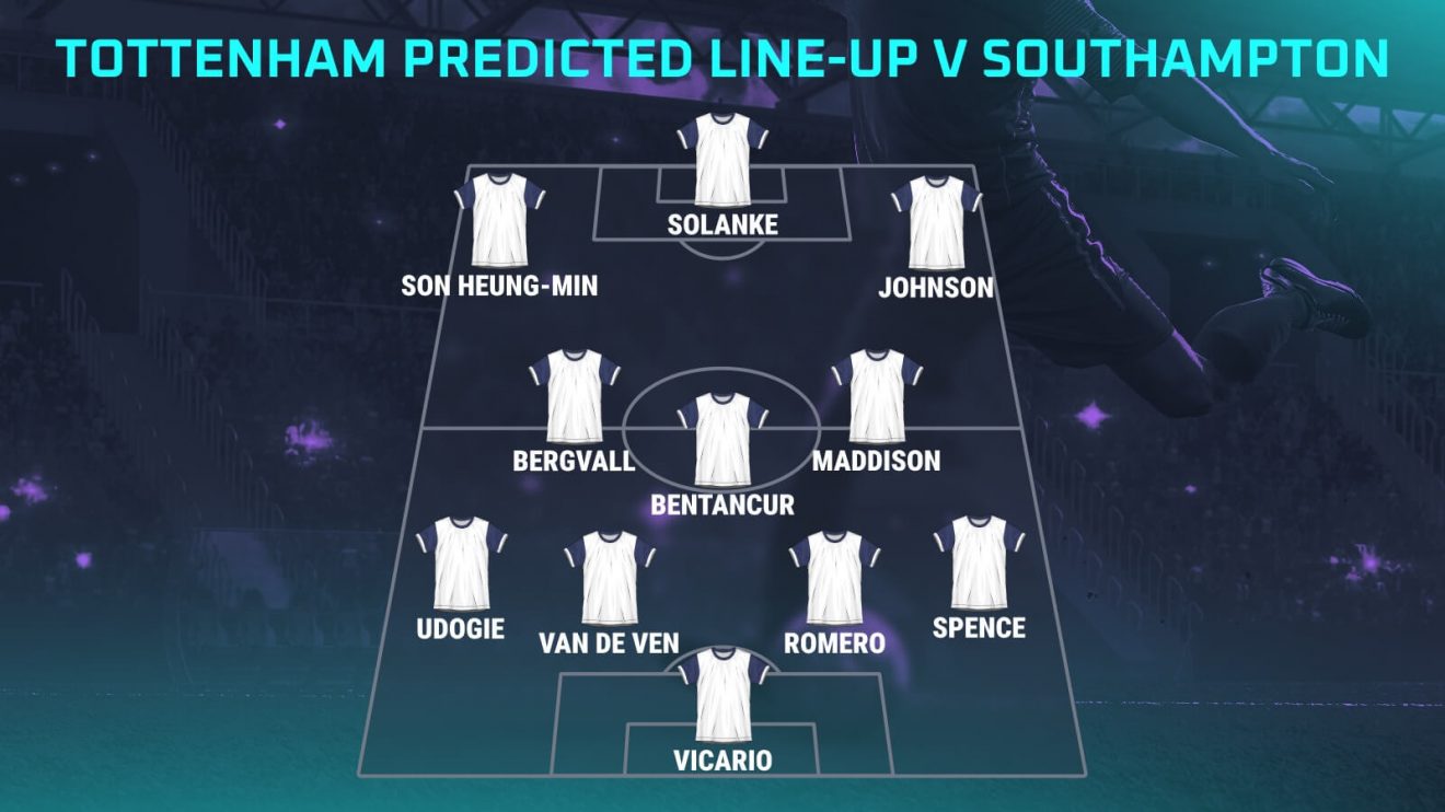 Tottenham Hotspur vs Southampton prediction, expected line-ups, how to ...