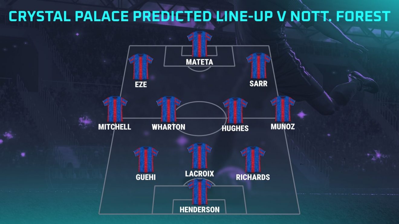 Crystal Palace vs Nottingham Forest prediction, expected line-ups, how ...
