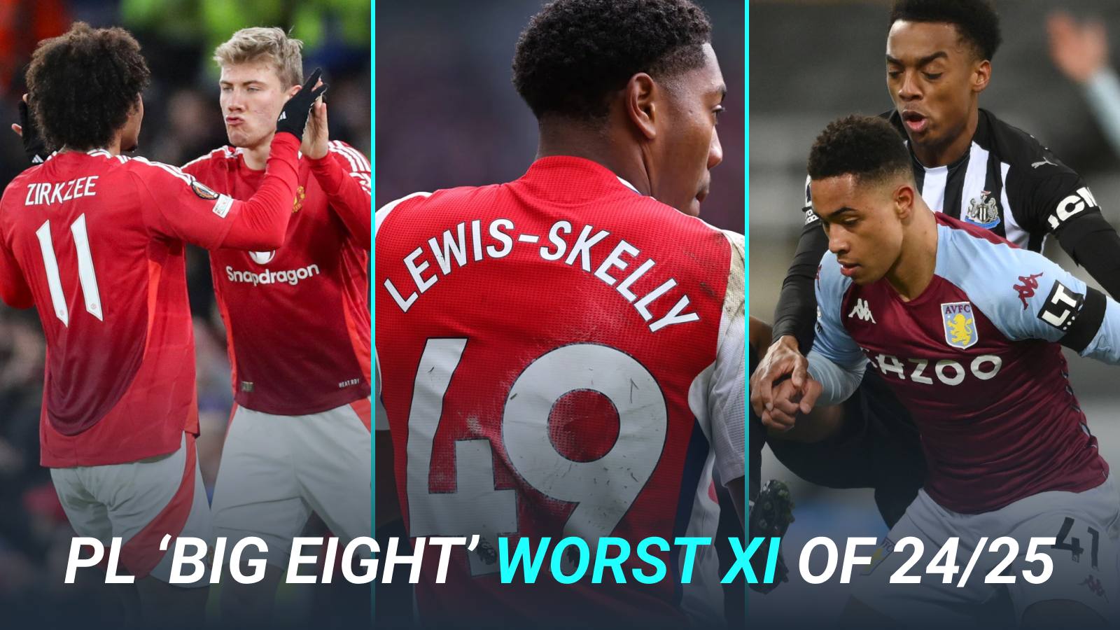 Worst Big Eight XI of the season includes 'arrogant' Arsenal star, five ...