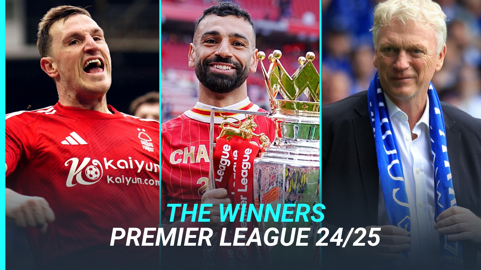 2024/25 Premier League Winners: Liverpool, Salah, Newcastle, Nottingham ...