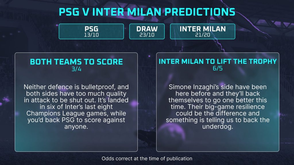 Paris Saint-Germain vs Inter Milan prediction, expected line-ups, how ...