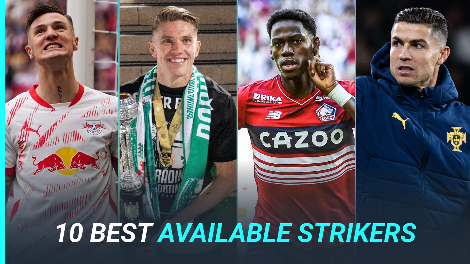 Sesko to Arsenal? Osimhen to Liverpool? Top 10 available strikers as ...