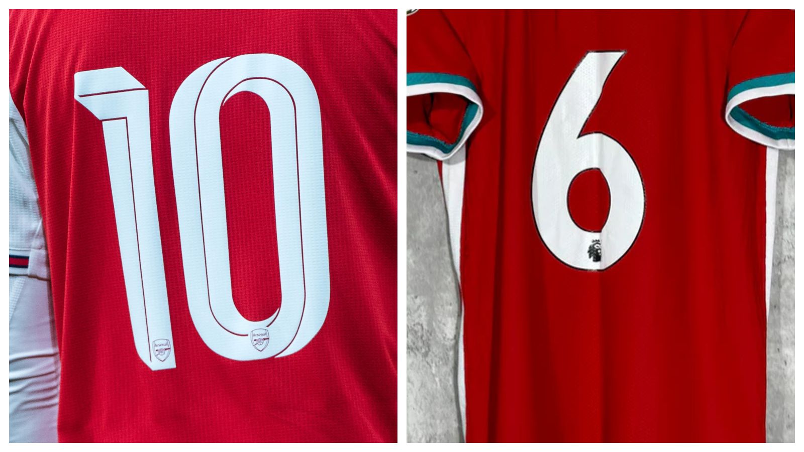 Man Utd have perfect squad as Arsenal seek 10 in shirt number bingo