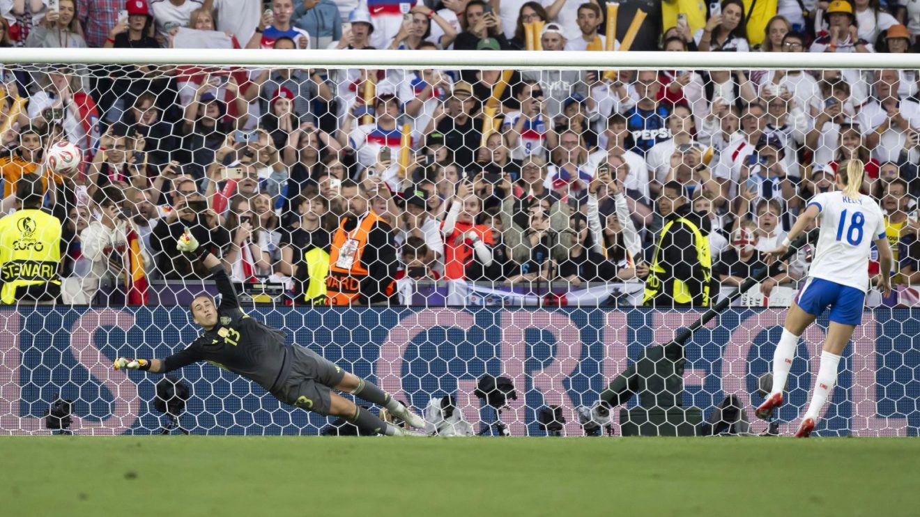 England win Euro 2025 on penalties as incredible Kelly and Hampton make ...