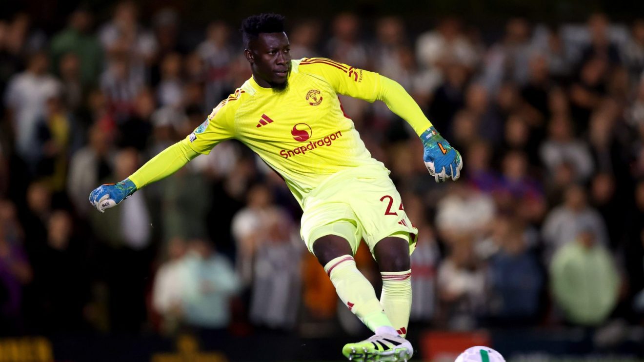 Man Utd: Ruben Amorim hits back at Andre Onana criticism after Grimsby ...