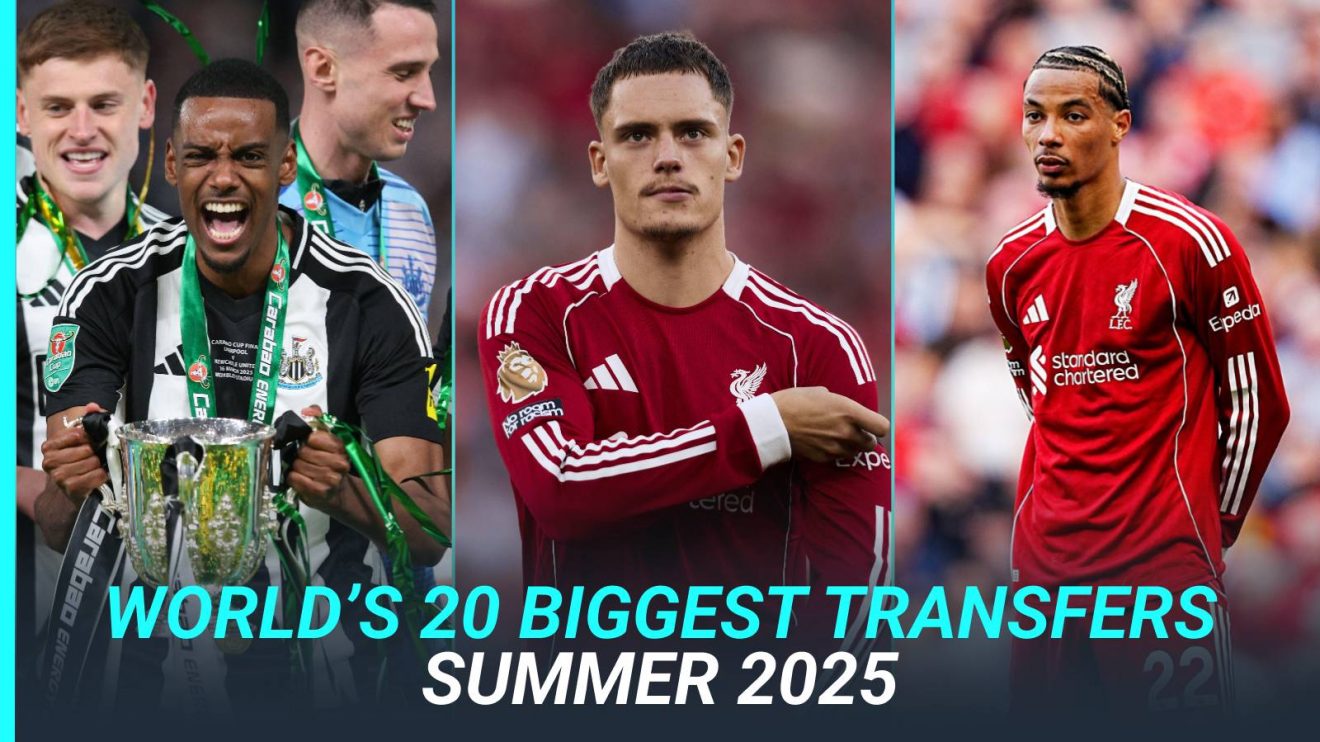 Twenty biggest transfers in the world in 2025 summer transfer window