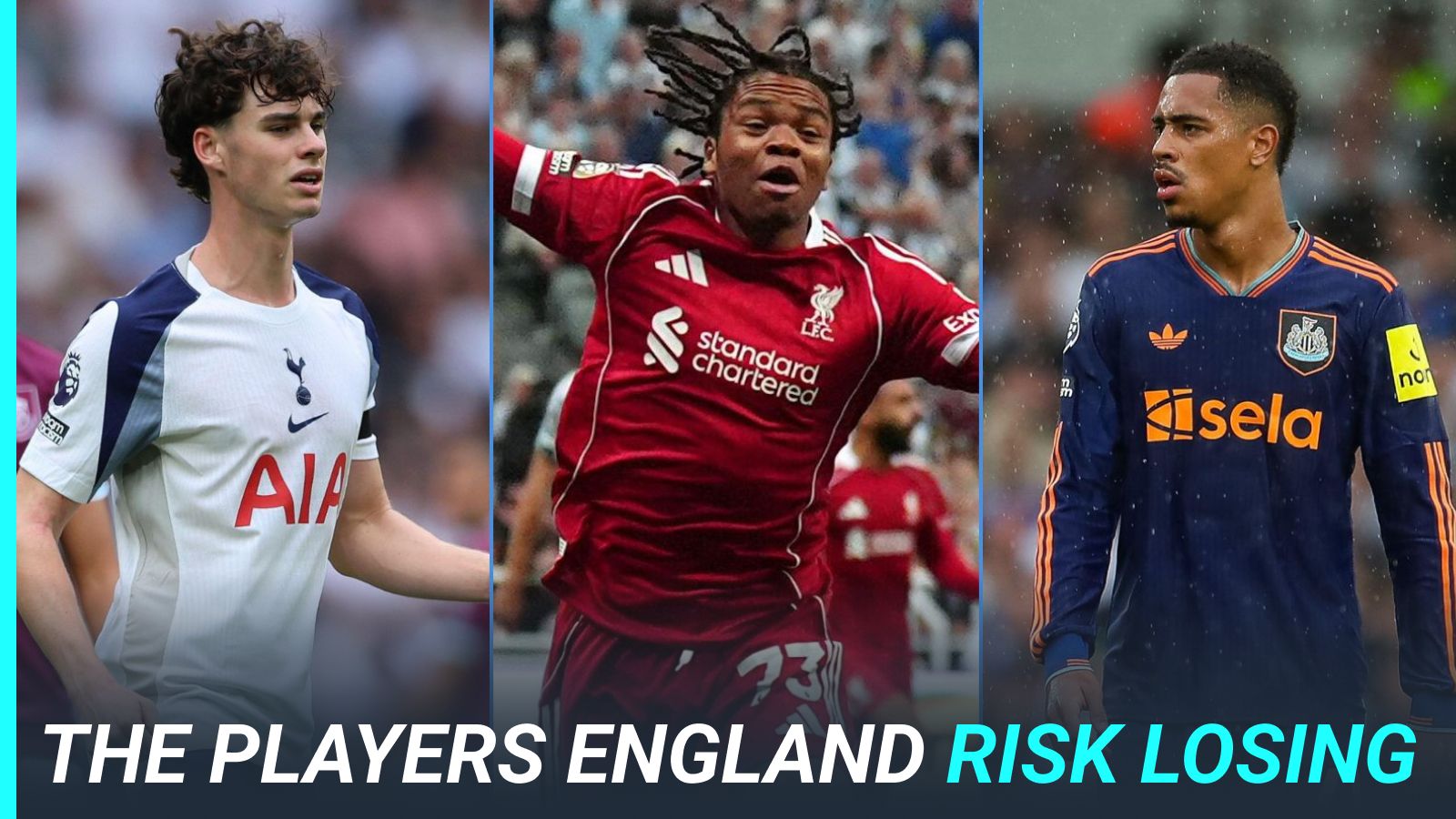 England risk losing exciting Liverpool pair, Arsenal star to other ...