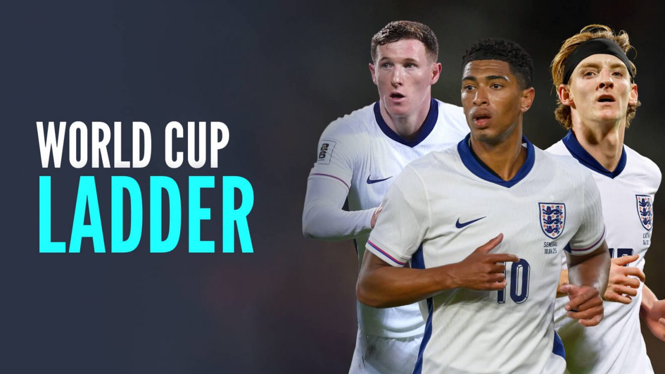 England World Cup Ladder answers the Jude Bellingham question