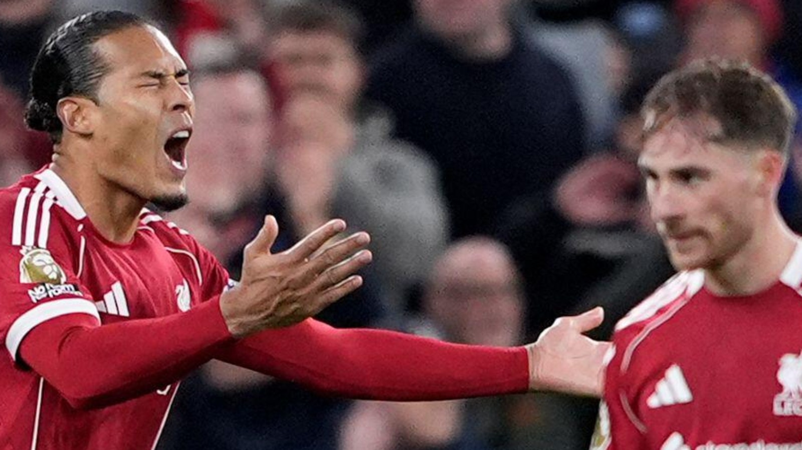 Van Dijk slams 'nervous' Liverpool as teammates sets embarrassing club ...