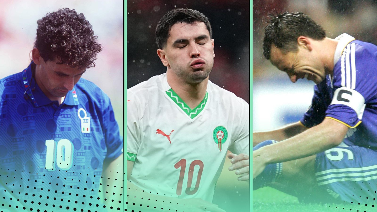 The 10 most painful penalty misses in football history RANKED: Brahim ...