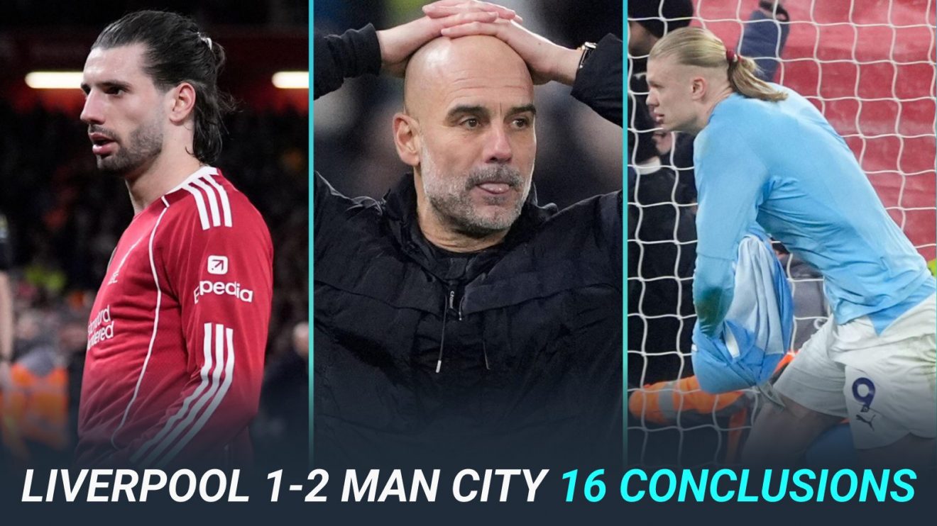 16 Conclusions from Liverpool 1-2 Man City: Chaos, Bluey, VAR, Guehi ...