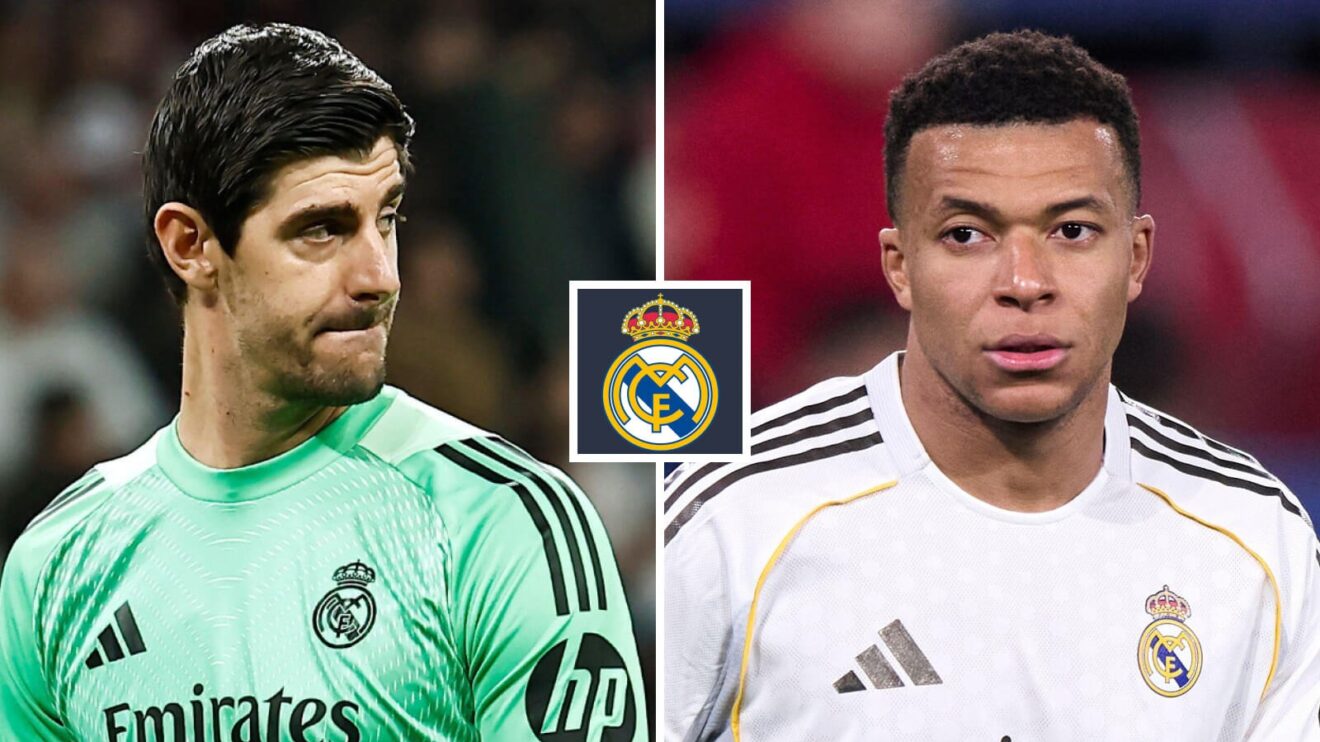 Real Madrid: Courtois 'expresses displeasure' at Mbappe attitude as ...