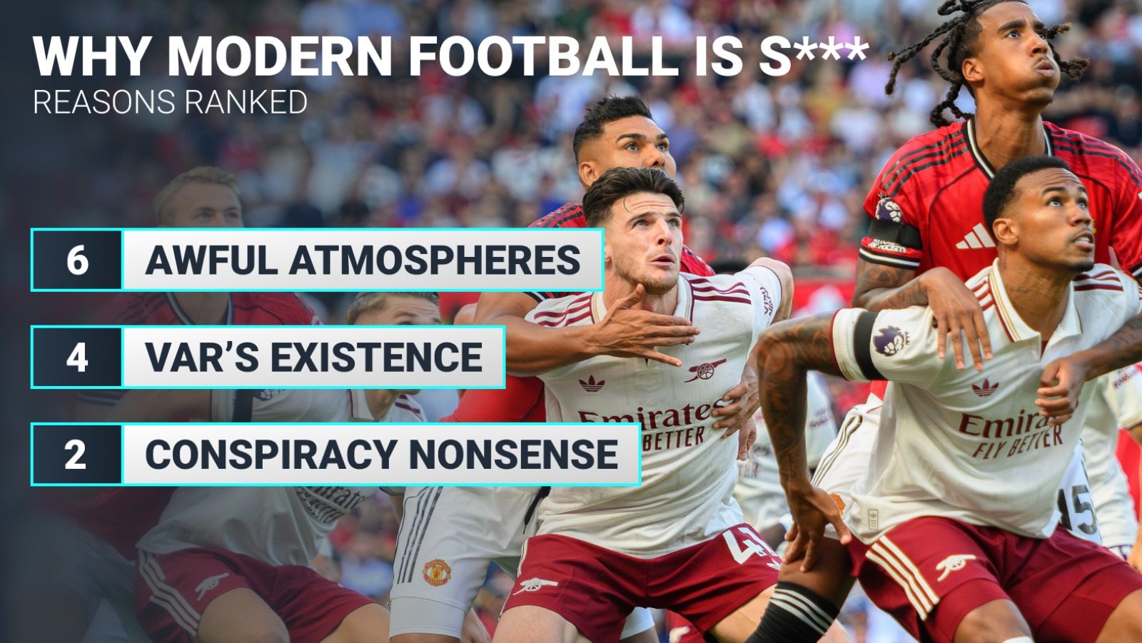 Ranking why modern football is sh*t: wrestling, conspiracies and VAR ...