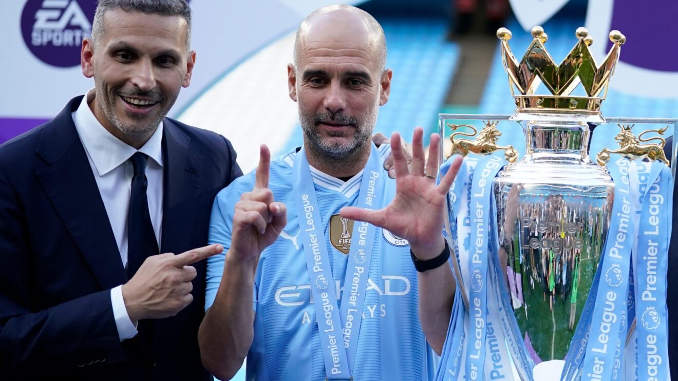 The Premier League table to highlight Pep Guardiola's decade of dominance