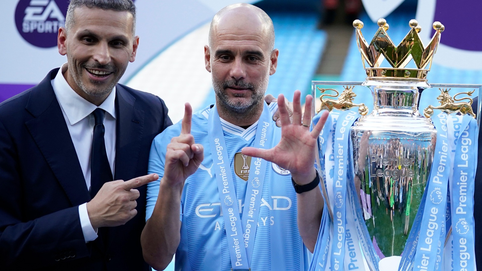 The Premier League table to highlight Pep Guardiola's decade of dominance
